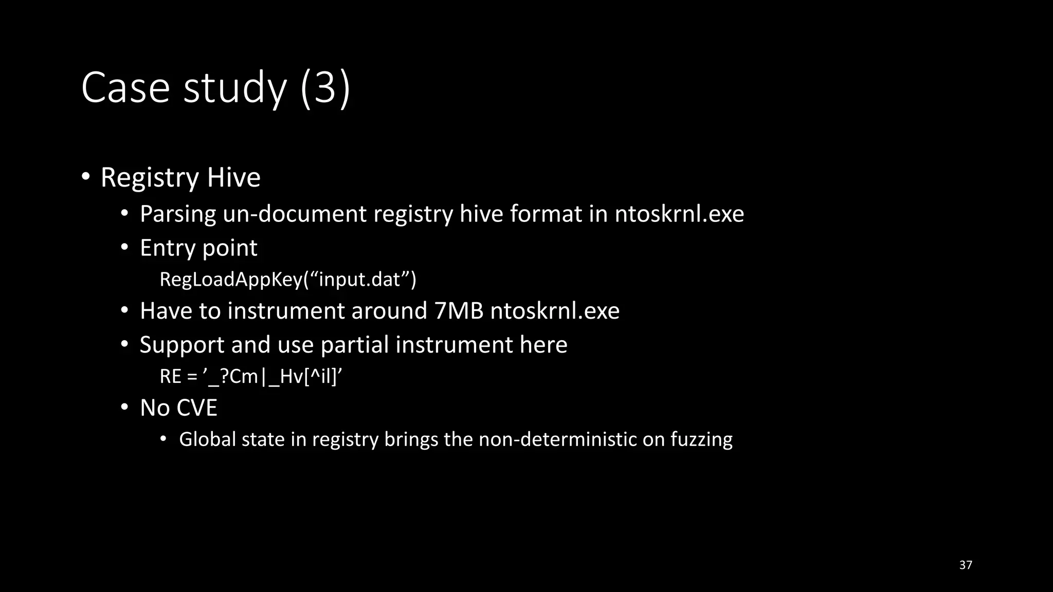 Make static instrumentation great again, High performance fuzzing for Windows system | PDF