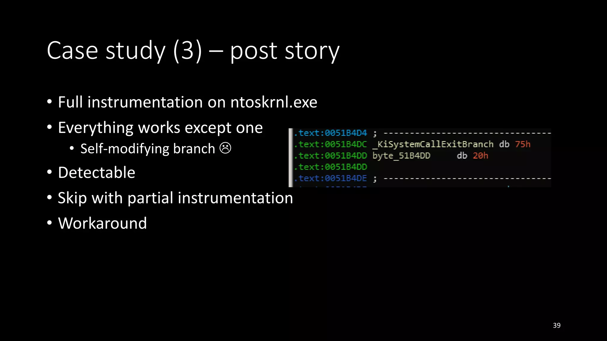 Make static instrumentation great again, High performance fuzzing for Windows system | PDF