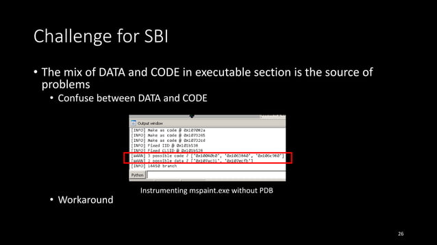 Make static instrumentation great again, High performance fuzzing for Windows system | PDF