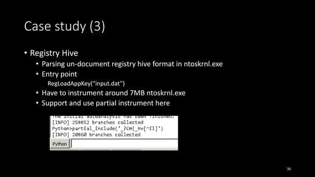 Make static instrumentation great again, High performance fuzzing for Windows system | PDF