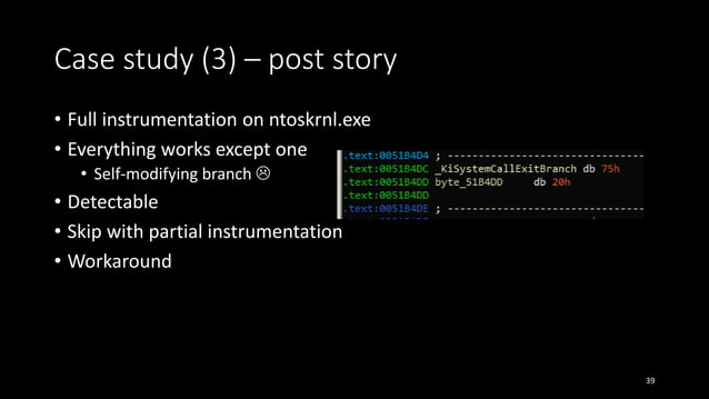 Make static instrumentation great again, High performance fuzzing for Windows system | PDF