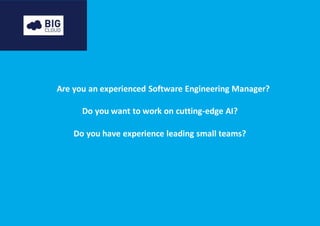 Software Engineering Manager | PPT