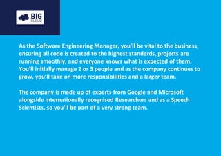 Software Engineering Manager | PPT