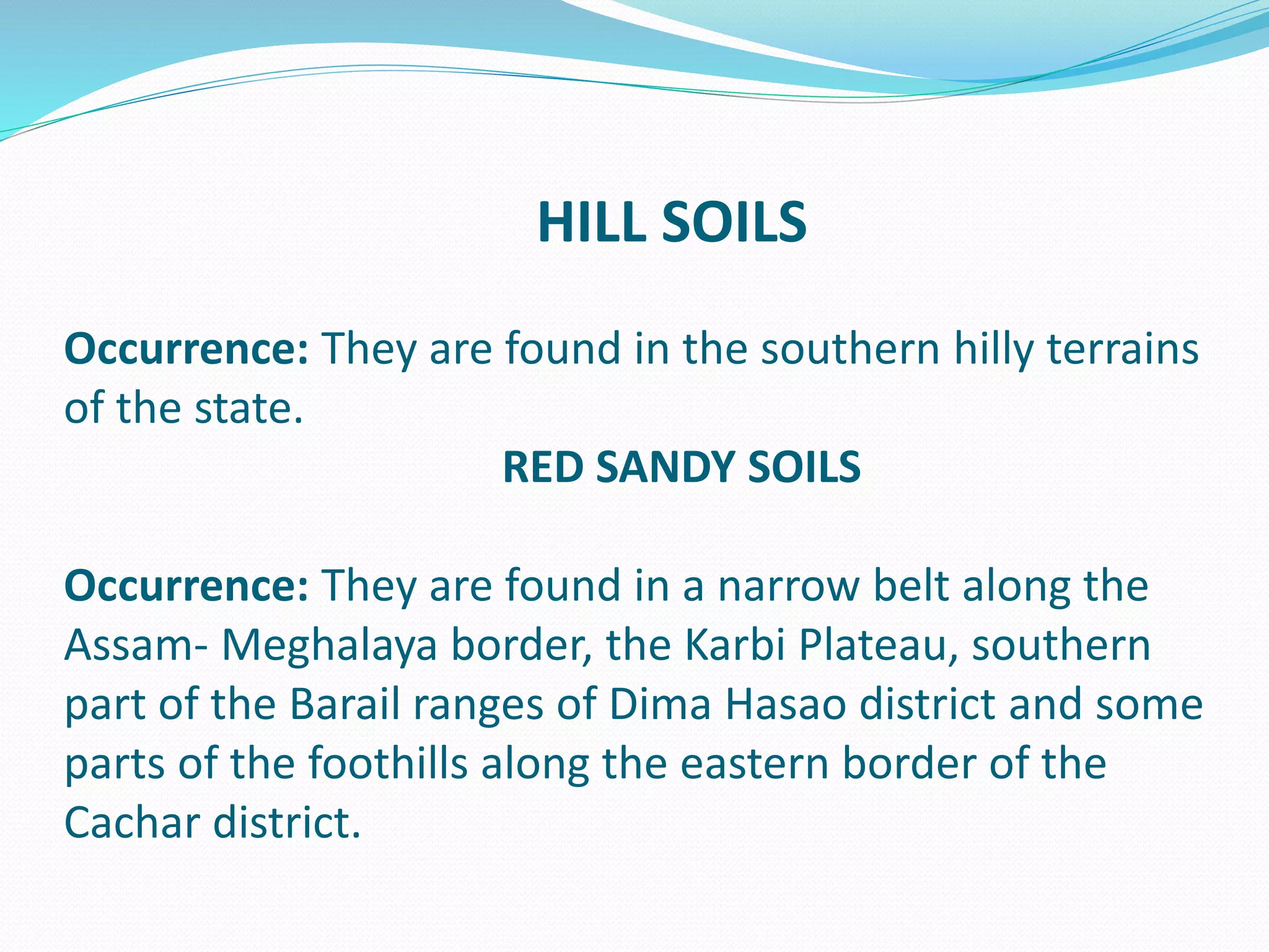 Soils of Assam | PPTX