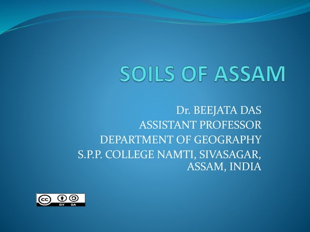 Soils of Assam | PPTX | Geography | Science