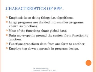 Object oriented programming | PPT