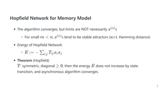 Associative Memory Model について | PPT