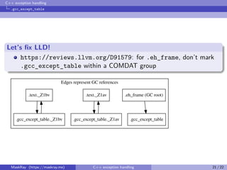 C++ exception handling | PDF