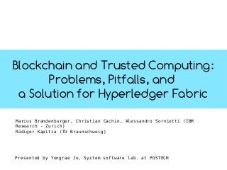blockchain-and-trusted-computing | PPT