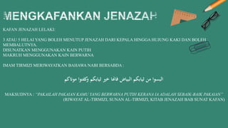 Slide kursus pengurusan jenazah | PPTX