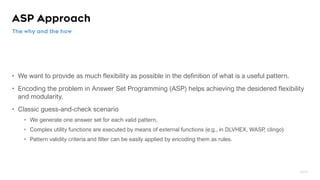 An Answer Set Programming based framework for High-Utility Pattern Mining extended with Facets ...