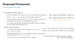 An Answer Set Programming based framework for High-Utility Pattern Mining extended with Facets ...
