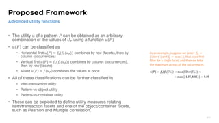 An Answer Set Programming based framework for High-Utility Pattern Mining extended with Facets ...