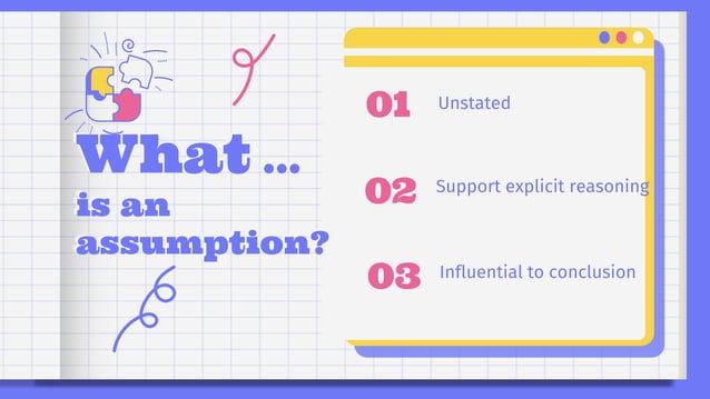 Chapter 5 - Assumption Slide.pptx | Style & Fashion