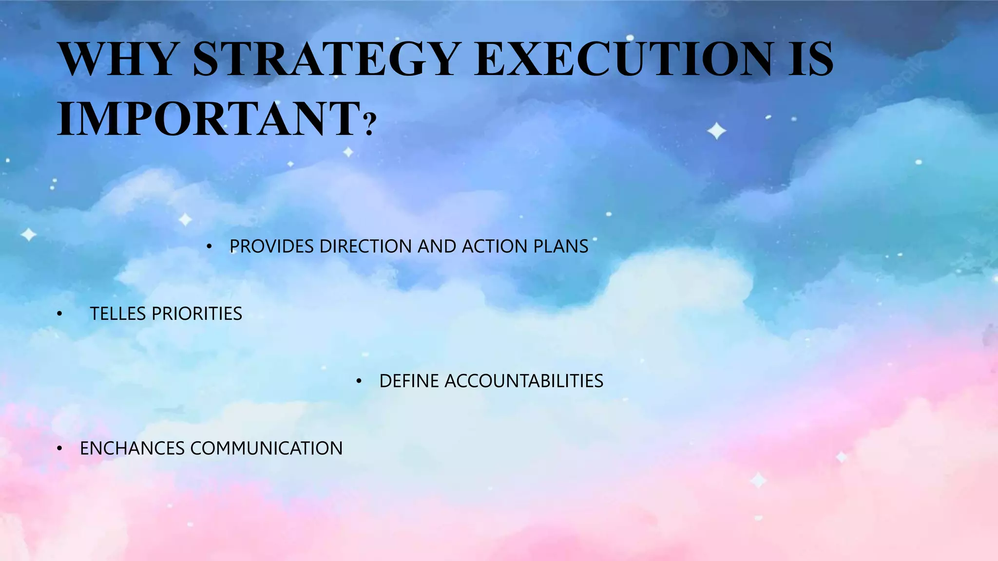 THE PERFECT EXECUTION | PPTX