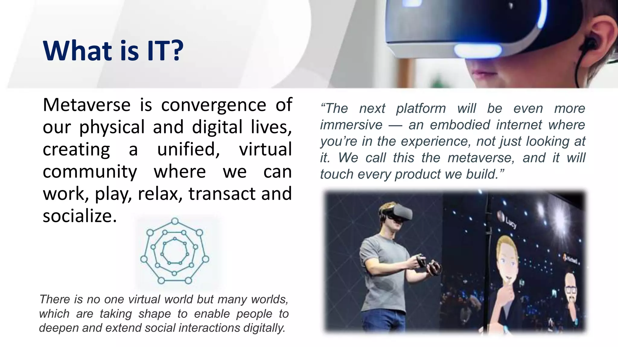 Metaverse - A new Playground for Financial Wealth | PPTX