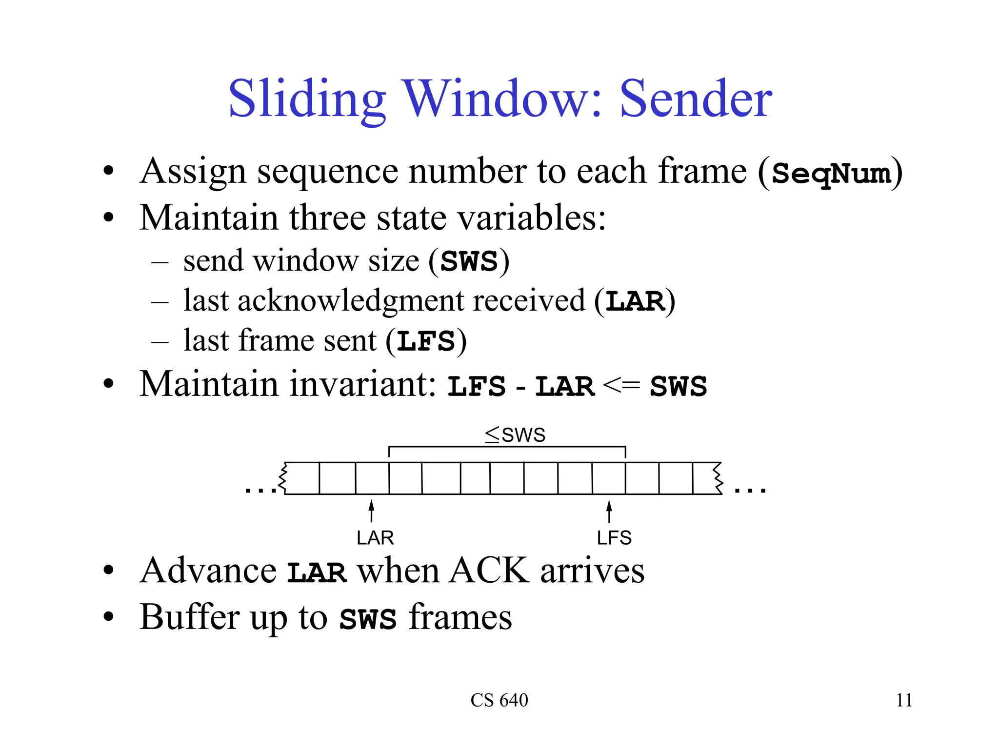 sliding window protocol for datalink layer.ppt