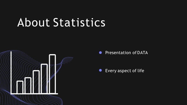 Importance of statistics is computer science | PPTX