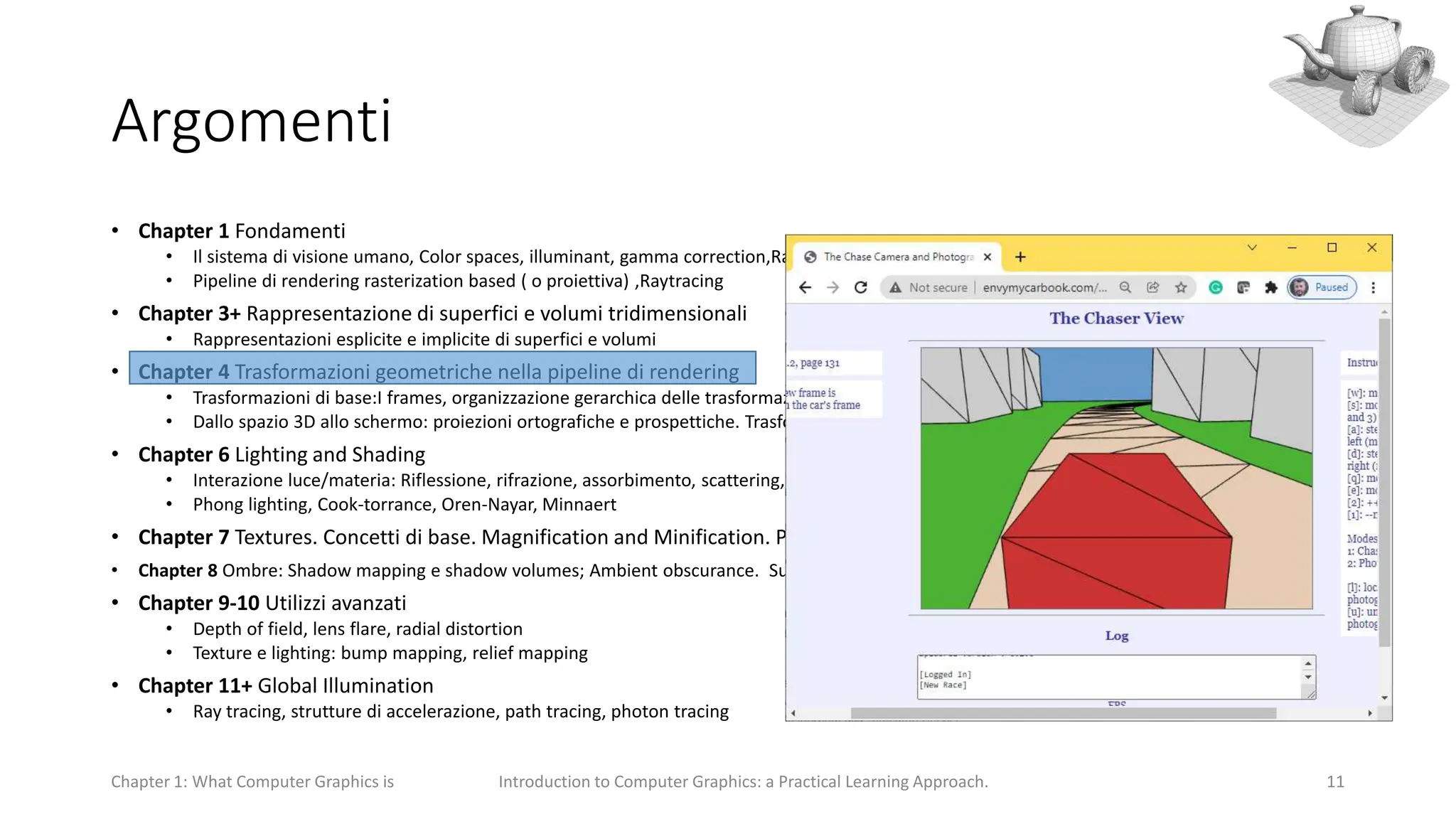 Computer Grafica 22/23 Università di Pisa | PDF