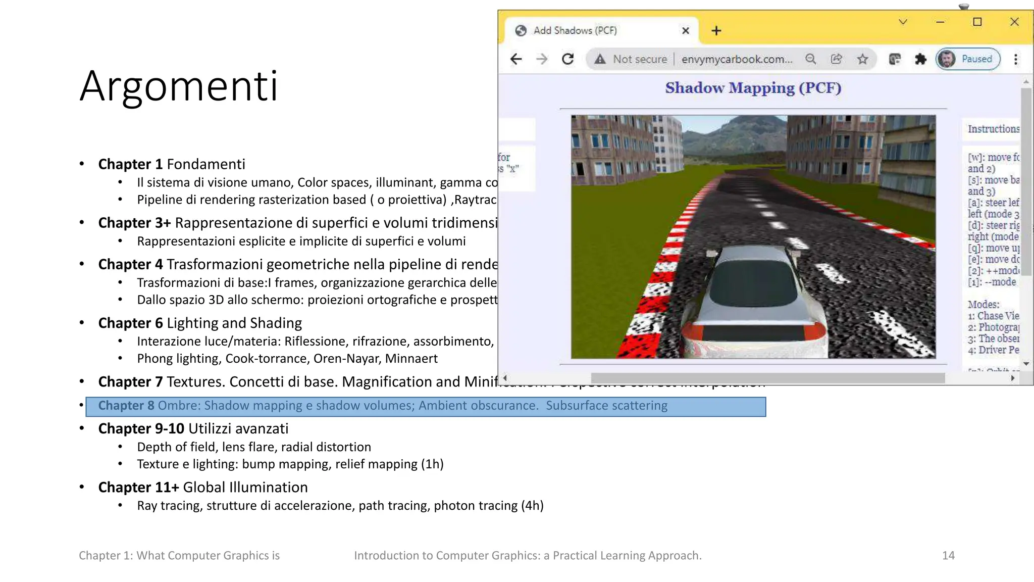 Computer Grafica 22/23 Università di Pisa | PDF