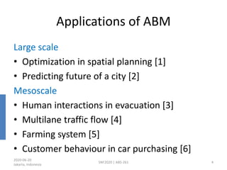 The Relation between ABM (Agent-Based Model) and SIR (Susceptible ...