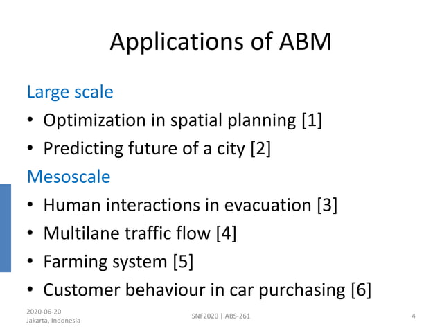 The Relation between ABM (Agent-Based Model) and SIR (Susceptible-Infected-Recovered) Model for ...