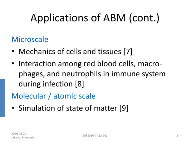 The Relation between ABM (Agent-Based Model) and SIR (Susceptible-Infected-Recovered) Model for ...