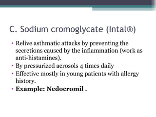 Slide 30 asthma | PPT