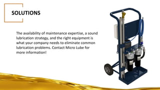 5 common lubrication problems | PPTX