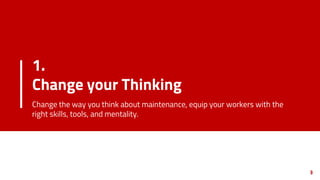 Actionable steps to develop preventive maintenance | PPTX | Business ...