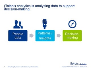 Bersin by Deloitte - Demystifying Big Data | PDF