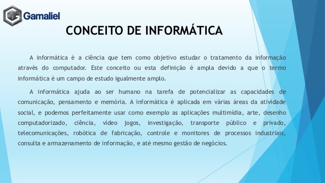 Conceitos básicos de informática