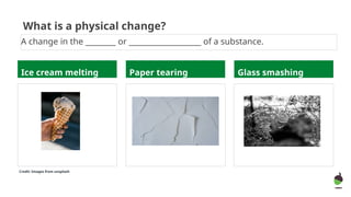 Chemical Reactions How to identify chemical changes? | PPTX