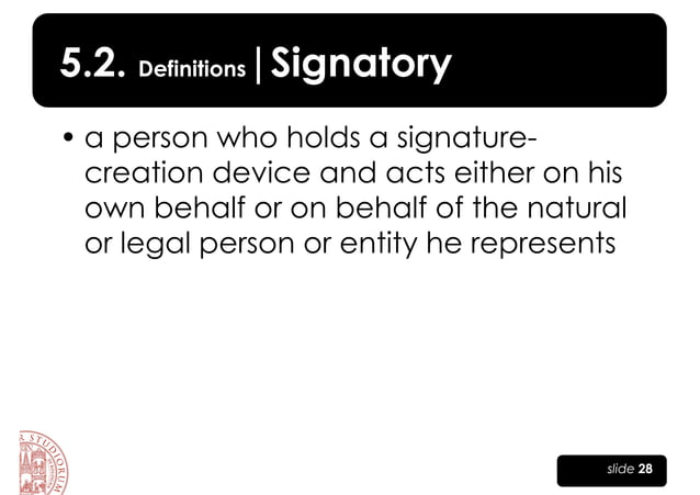 Electronic Document & Electronic Signatures | PPT