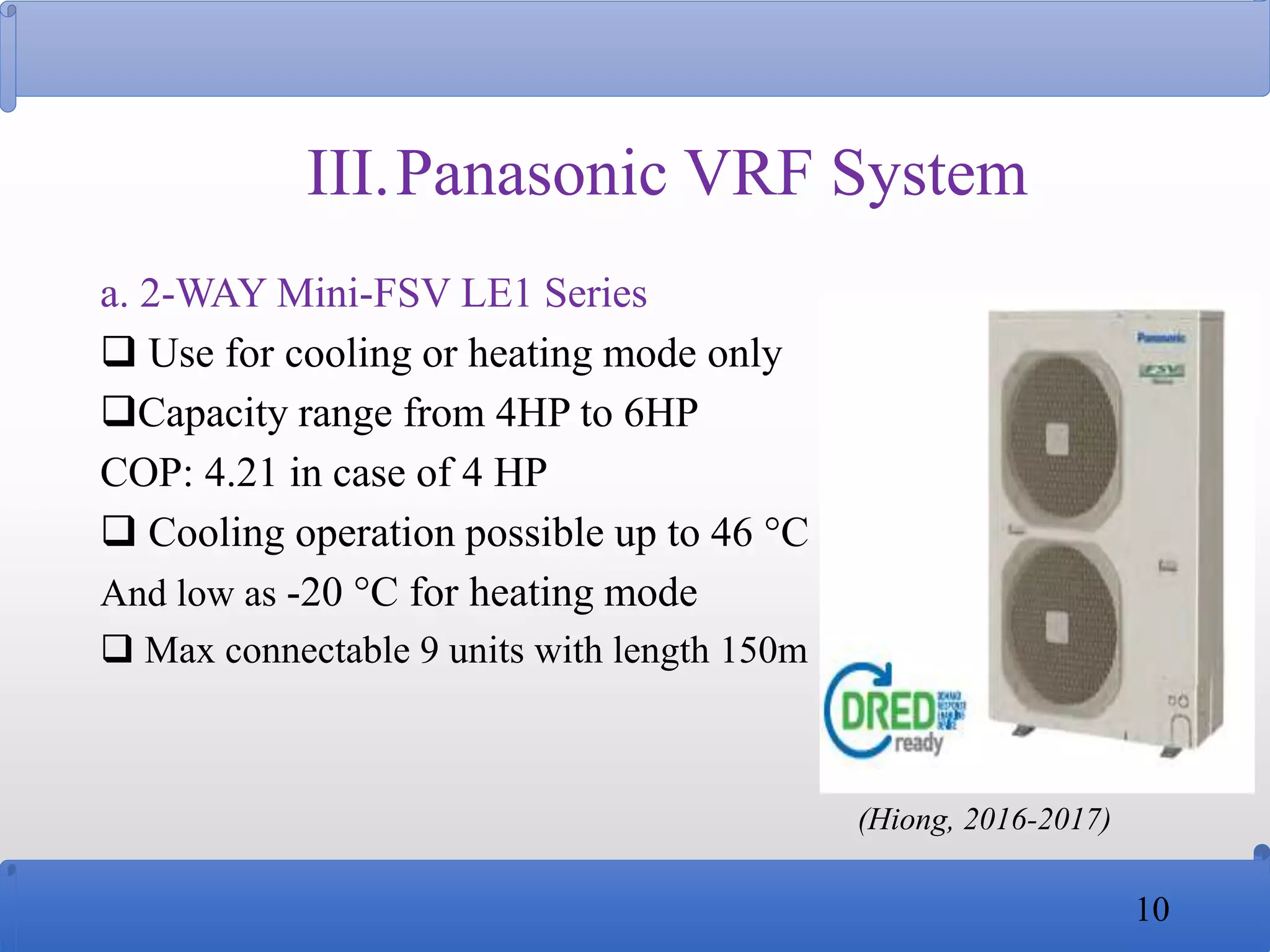 Design, Installation and Testing of the VRF System | PPTX