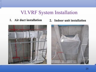Design, Installation and Testing of the VRF System | PPTX