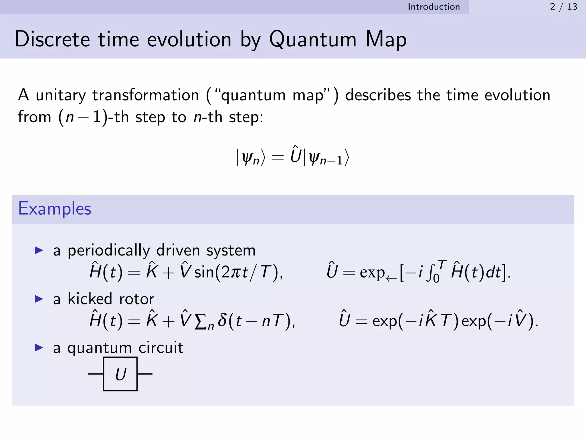 Adiabatic Theorem for Discrete Time Evolution | PDF