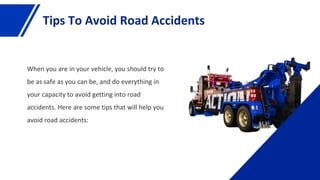How to avoid road accidents | PPTX