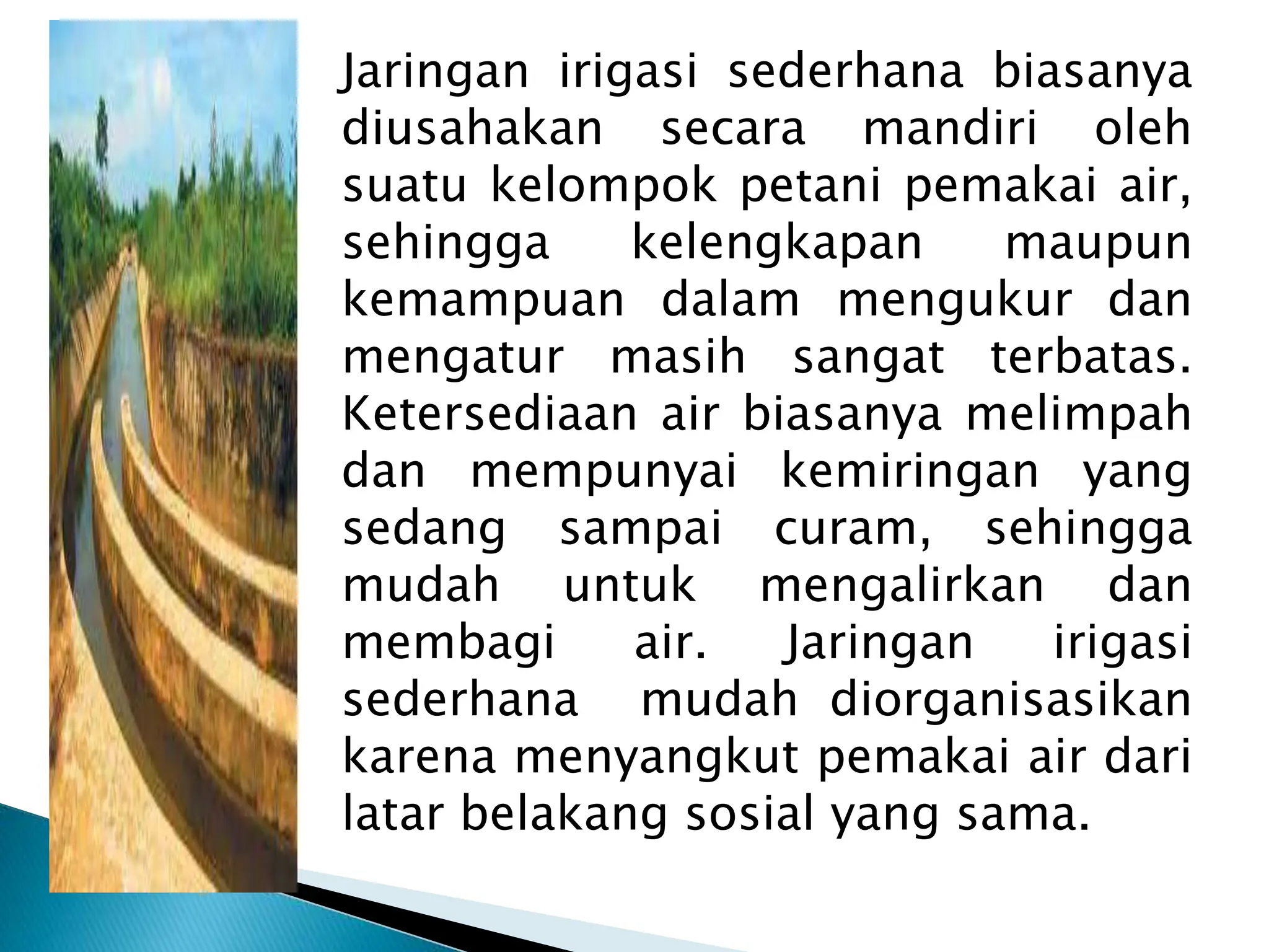 slide klasifikasi jaringan irigasi standar perencanaan.pptx