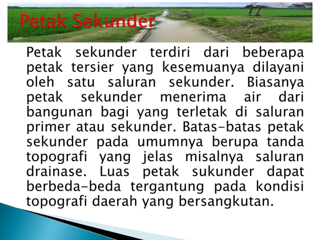 slide klasifikasi jaringan irigasi standar perencanaan.pptx