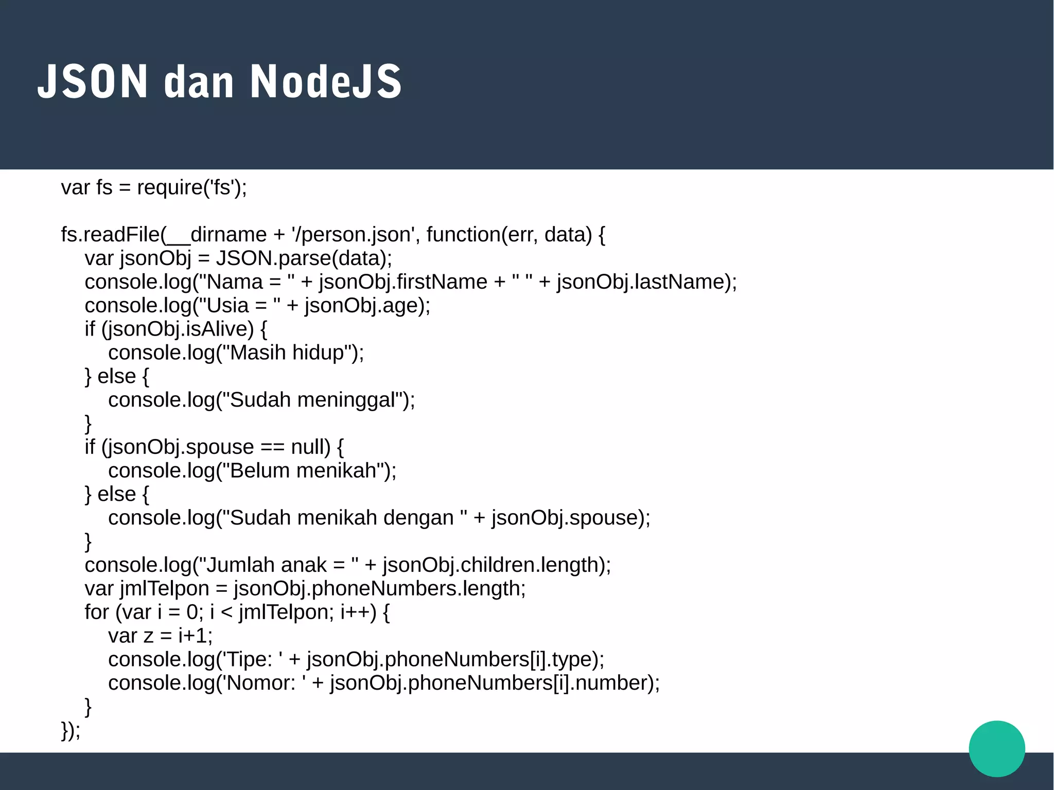 Serialisasi Data: JSON, JSON Schema, dan BSON | ODP