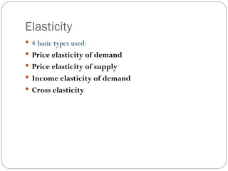 Price elasticity of demand , Income Demand | PPT