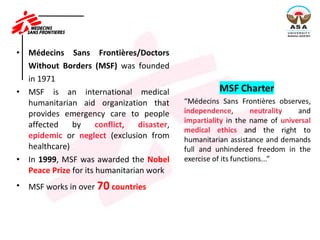 msf bangladesh | PPT | Infectious Diseases | Diseases and Conditions