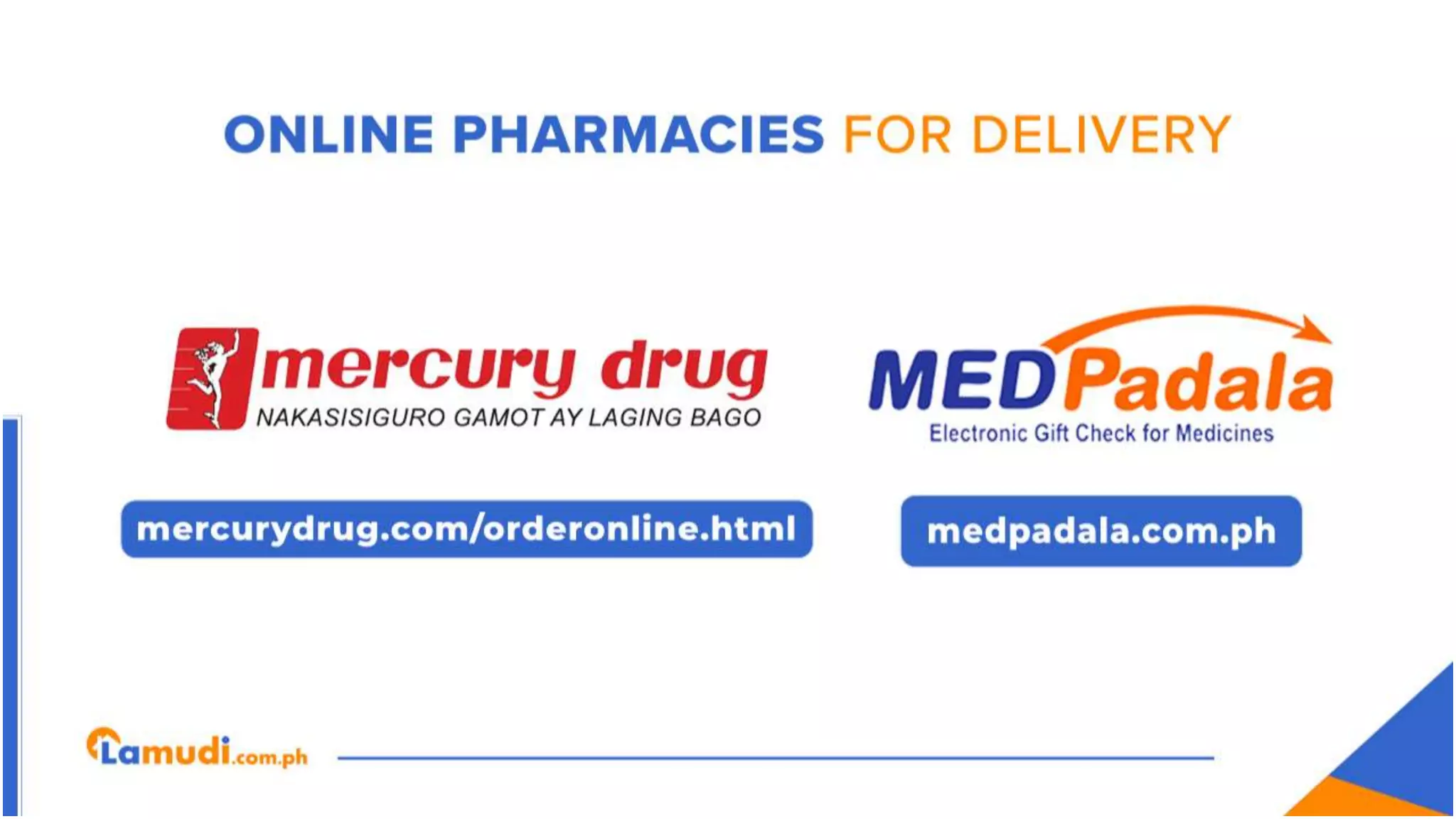 Online Pharmacies in the Philippines | Lamudi | PPTX