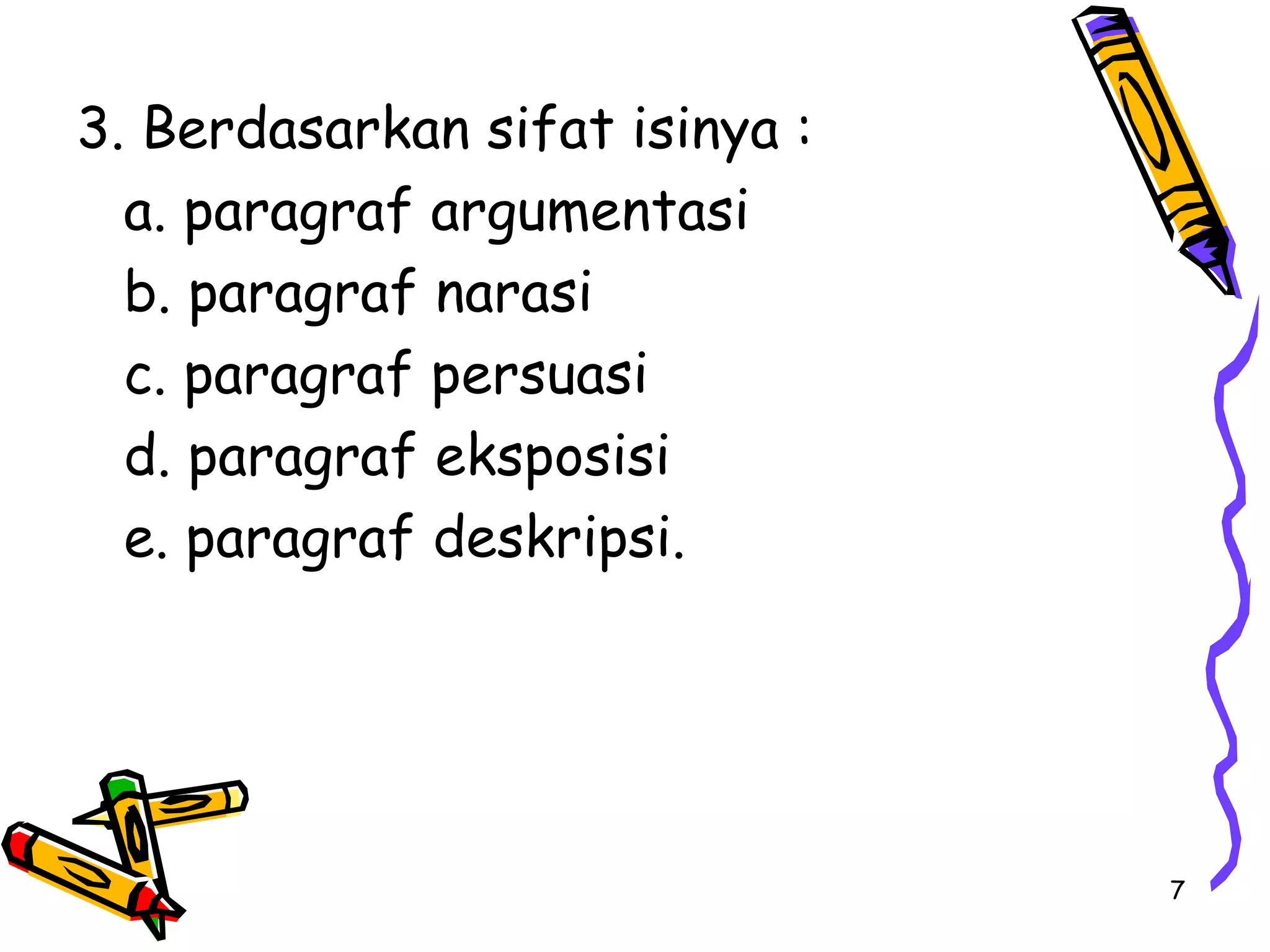 Teknik Pengembangan Paragraf | PPT