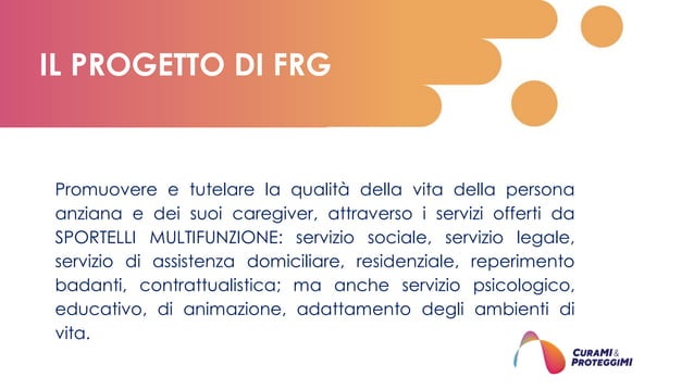 Curami e proteggimi - Presentazione | PPT