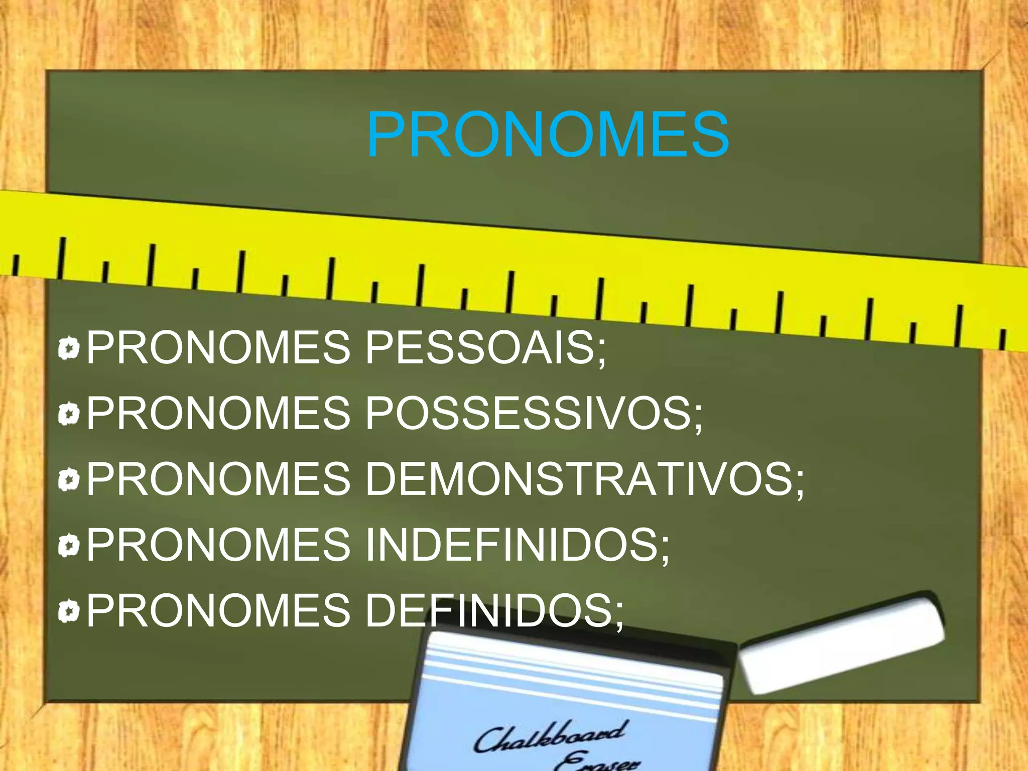 Slide pronomes | PPTX