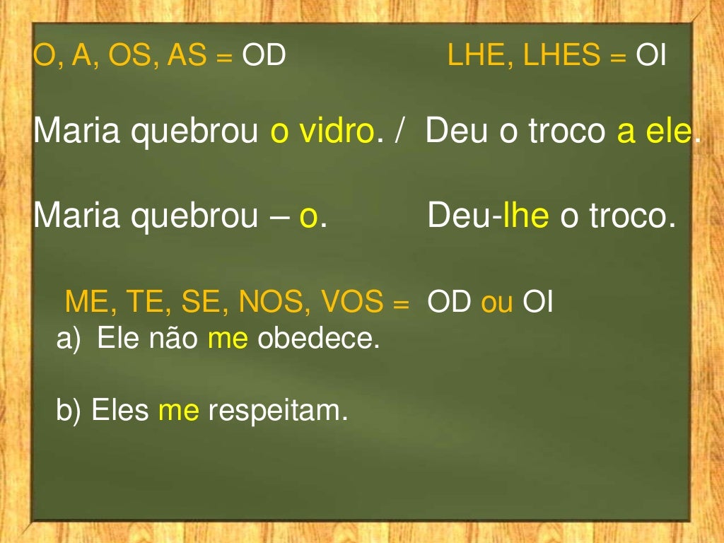 Quando Usar O Pronome Lhe - LIBRAIN