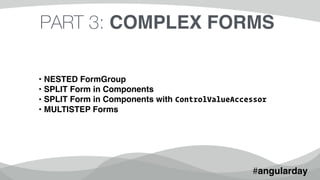 Introduction for Master Class "Amazing Reactive Forms" | PDF