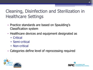 Slide set-13-cleaning-disinfection-sterilization | PDF